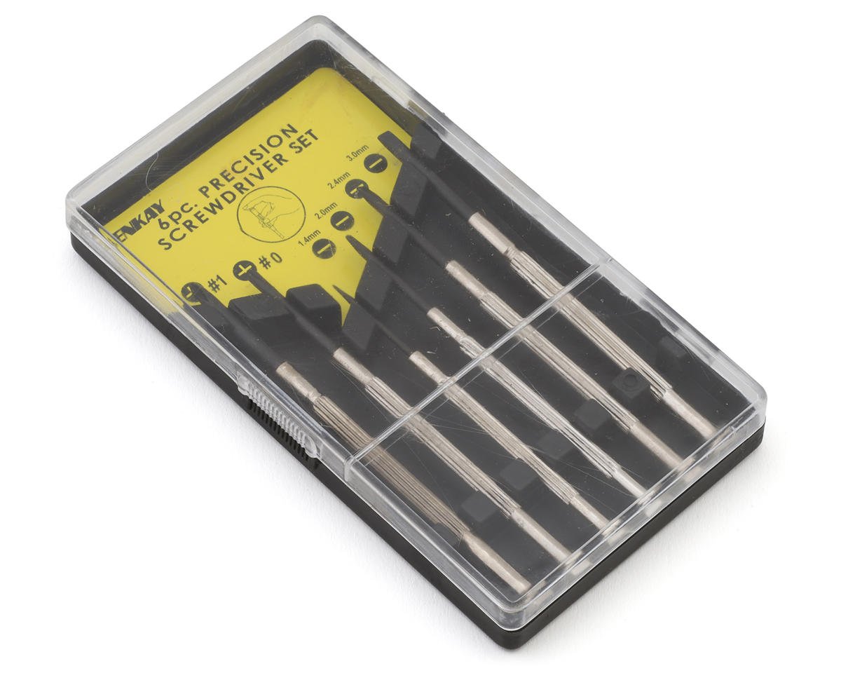 Precision Screwdriver Set w/ Philips & Slotted (6pc) – Dollar Hobbyz