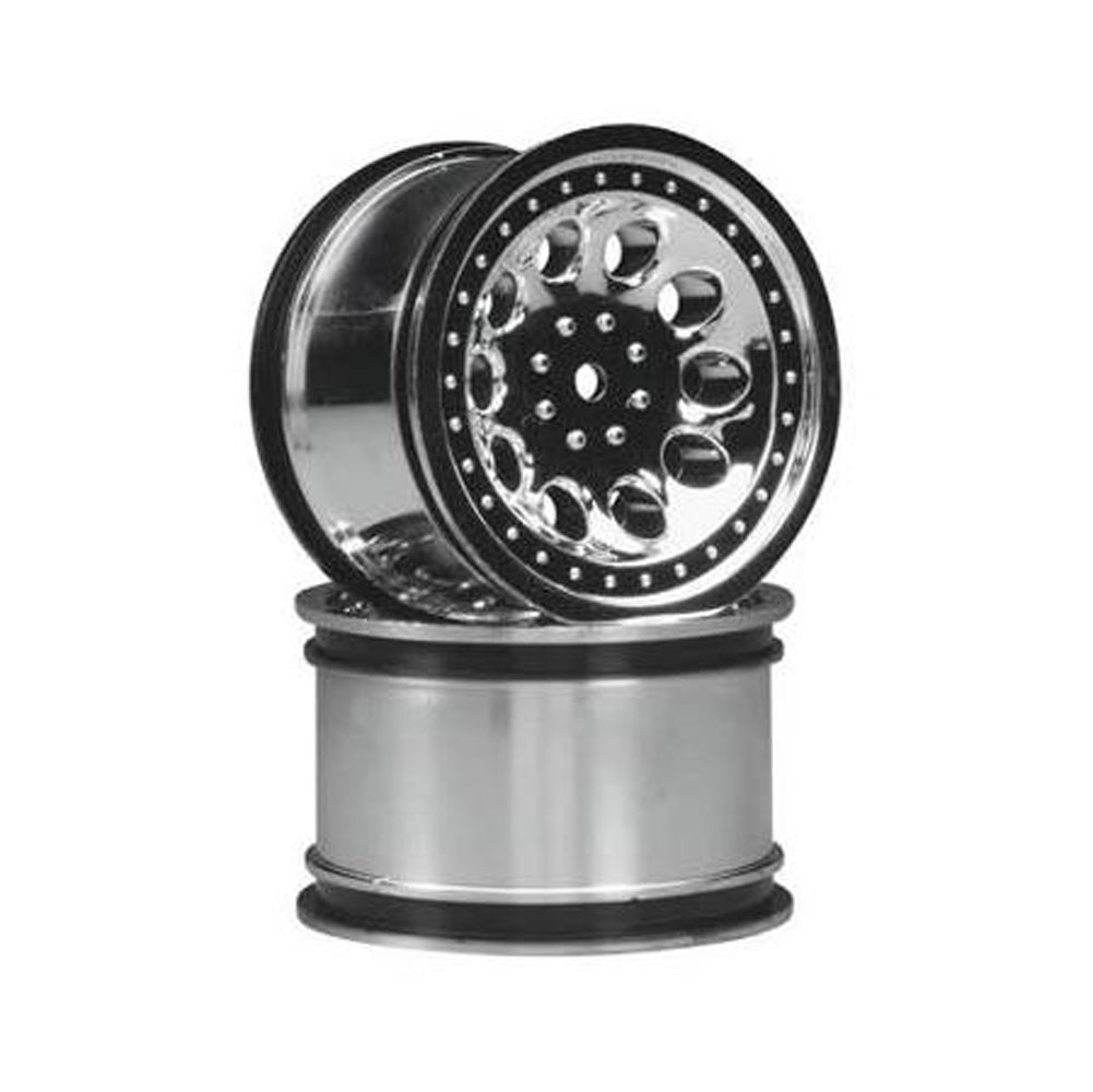 Revolver Wide Wheelbase Wheel, Chrome – Dollar Hobbyz