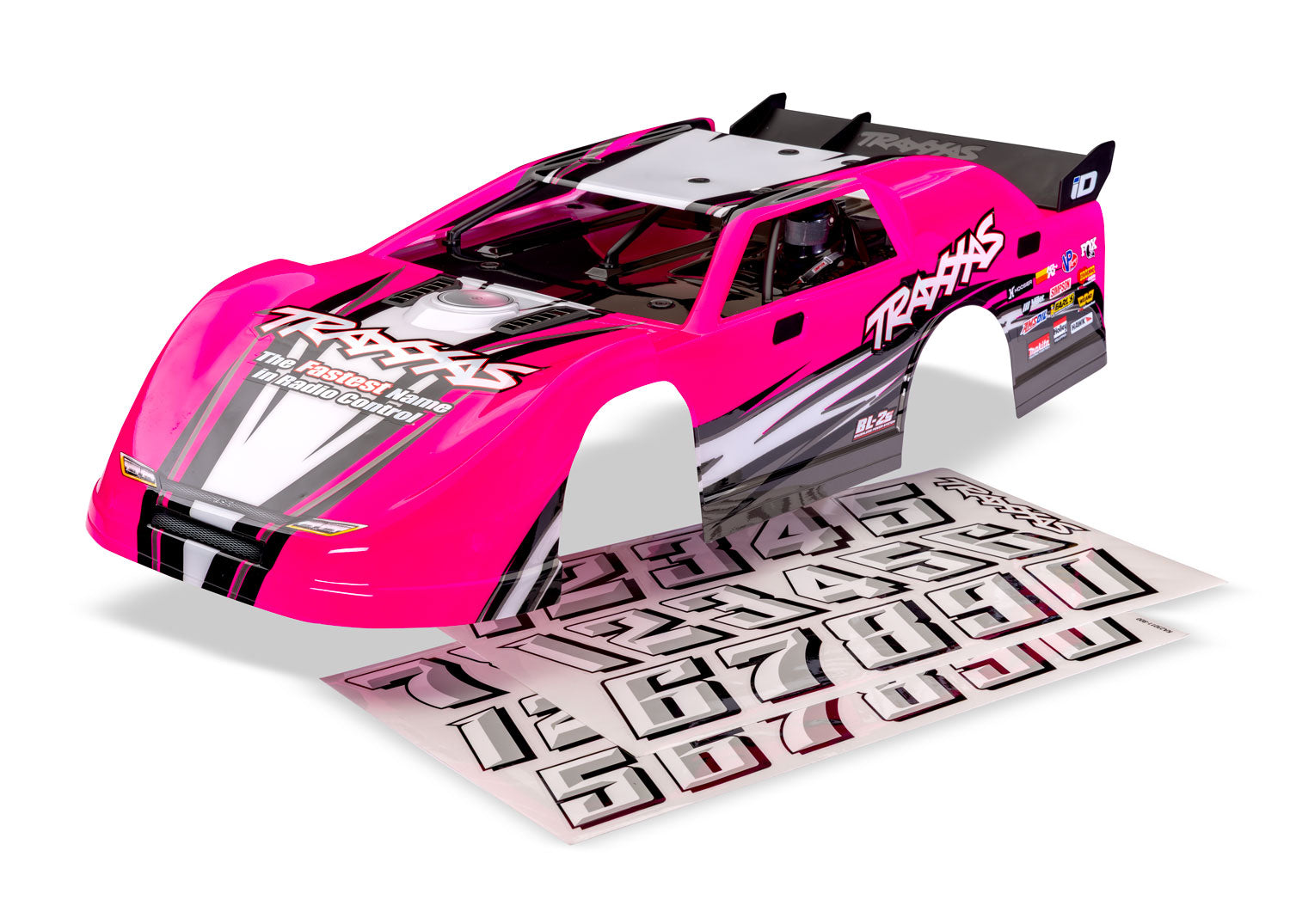 Slash Late Model Body, Pink – Dollar Hobbyz