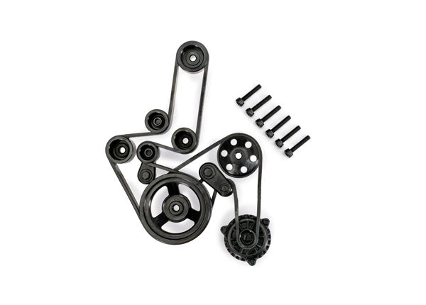 Engine Pulleys, Black – Dollar Hobbyz