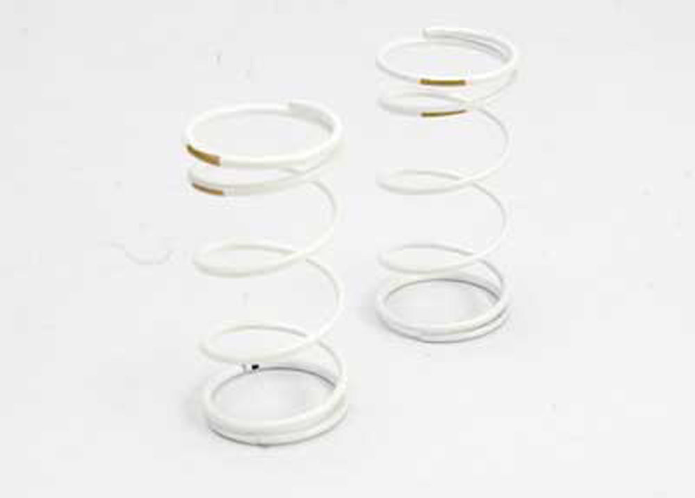 Front GTR Shock Springs, White,1.3 Rate – Dollar Hobbyz