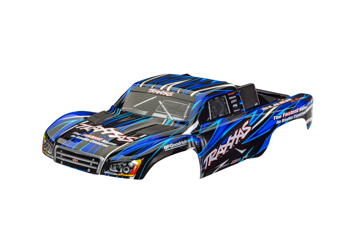 Slash 4X4/VXL/2WD Clipless Body, Blue – Dollar Hobbyz