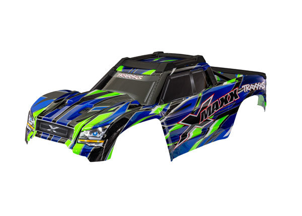 Traxxas 7867-GRN X-Maxx Body, Green – Dollar Hobbyz