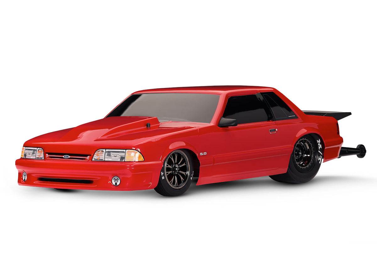 Ford Mustang Fox Body, Red – Dollar Hobbyz