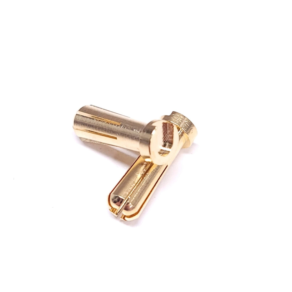 5mm Male Bullet Connector (2) – Dollar Hobbyz