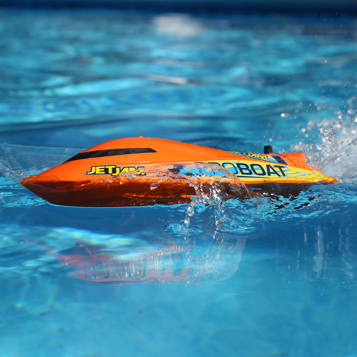 Jet Jam 12" Pool Racer RTR, Orange – Dollar Hobbyz